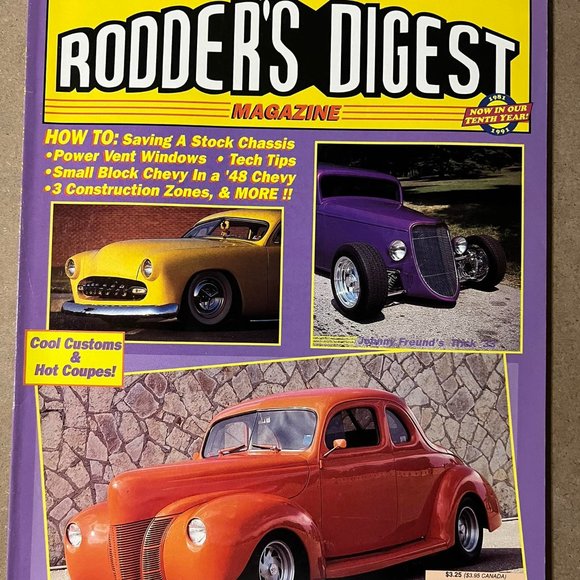 Other | Rodders Digest Magazine Cool Customs Hot Coupes Bk12 | Poshmark